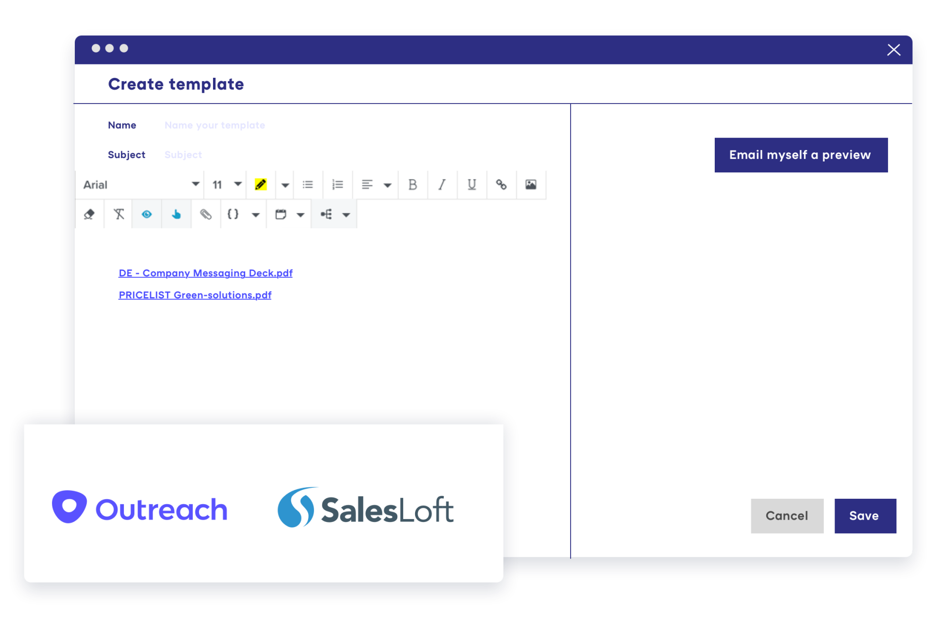 Sales Engagement Integrations | Outreach Integration | Showpad