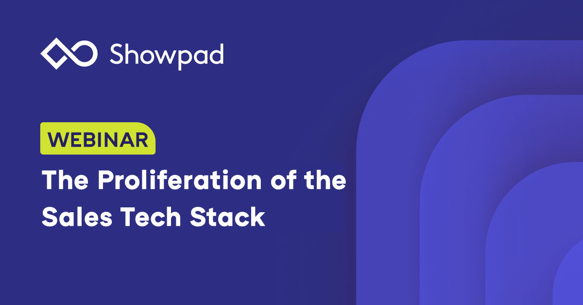 The proliferation of the sales tech stack
